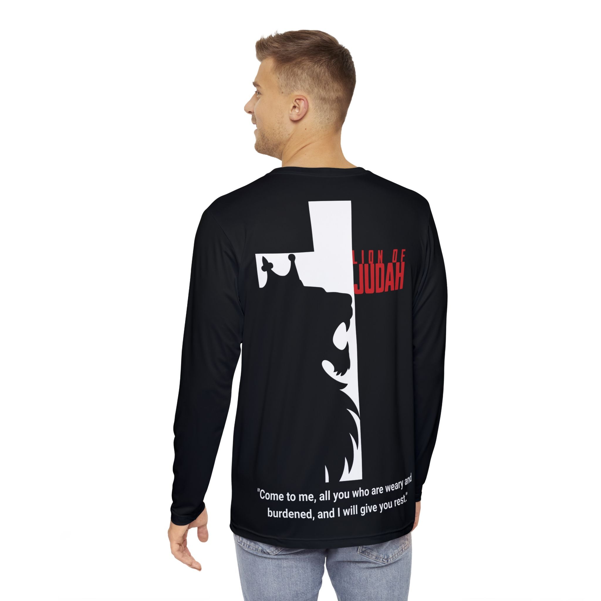 Lion of Judah Long Sleeve Shirt (AOP) – Resolve Dezine